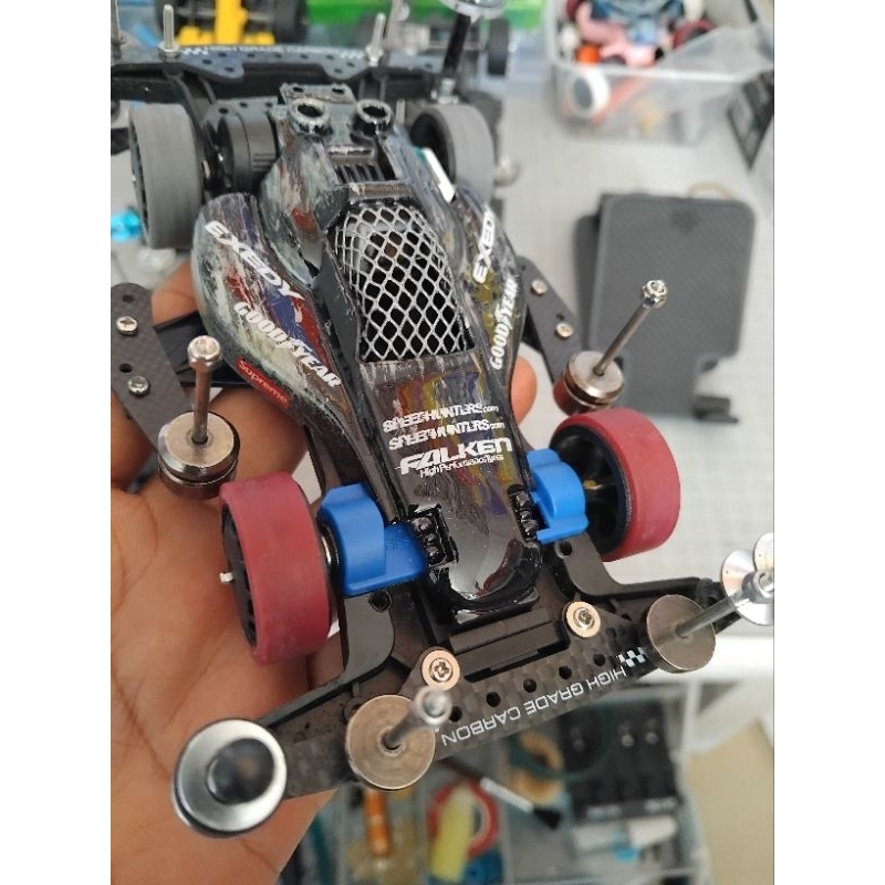 Jual Tamiya Side Damper Bmax Chassis Super 2 Carbon RTR | Shopee Indonesia