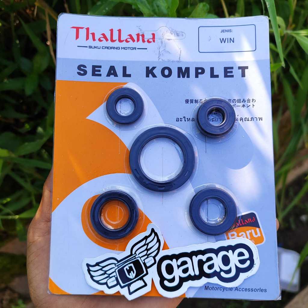 Jual Seal Set Kumplit Win100 1set yang terdiri dari seal mesin seal ...