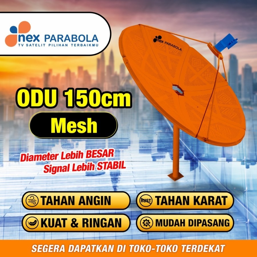 Jual dish mesh 150cm dish parabola 5 feet dish parabola mesh 150cm dish ...