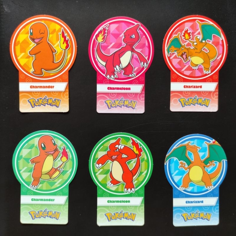 Jual Kartu Choki Choki Pokemon Charmander + Evolusi 1 Set | Shopee ...