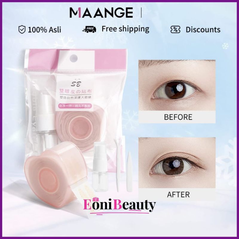 Jual MAANGE Double Eyelid Tape Jaring / Skot Mata Transparan / Scot ...