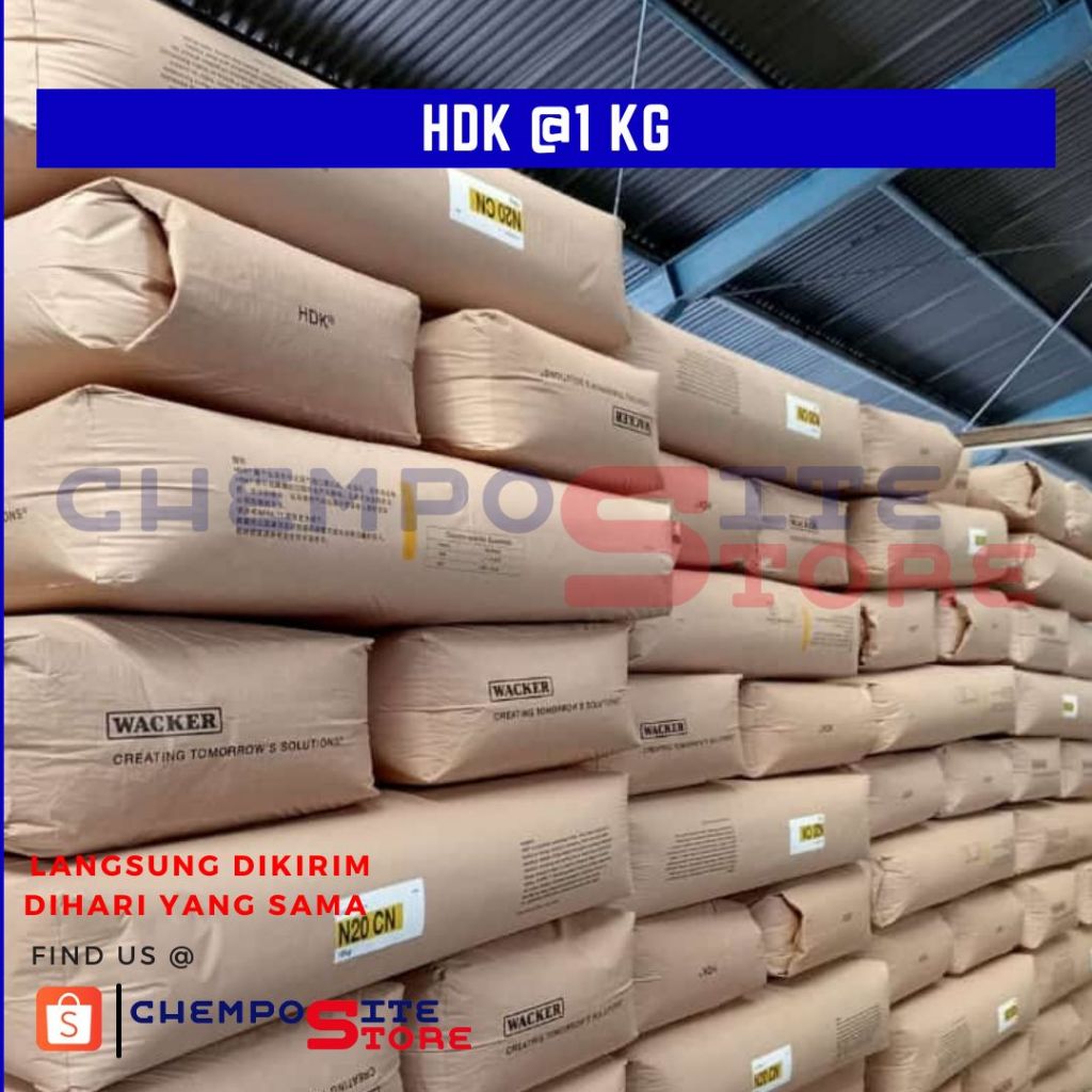 Jual aerosil wacker HDK n20 - tepung ringan fiberglass fumed silica ...