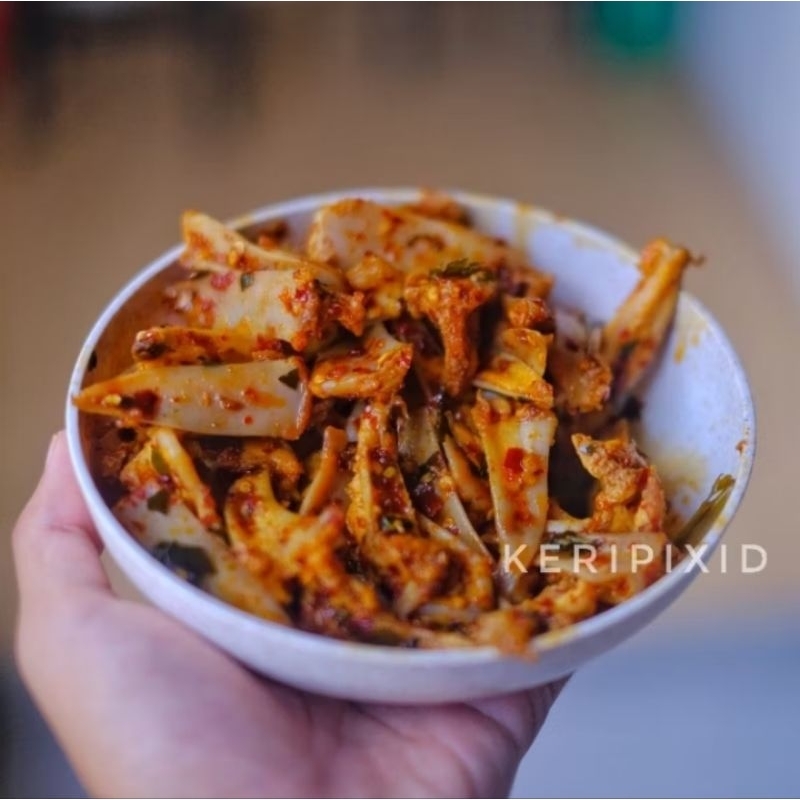 Jual Tulang Rangu Chilli Oil 100gr | Myzan Food | Shopee Indonesia