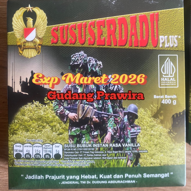 Jual Ransum Susu Serdadu Termurah Eprokal Plus Naraga MTP T2SP Promilch ...