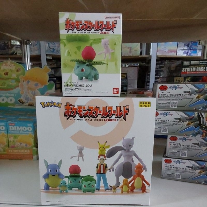Jual POKEMON SCALE WORLD MEW & FUSHIGISOU 82074 [ORIGINAL BANDAI ...