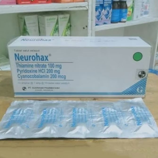 Jual NEUROHAX STRIP 10 TABLET | Shopee Indonesia