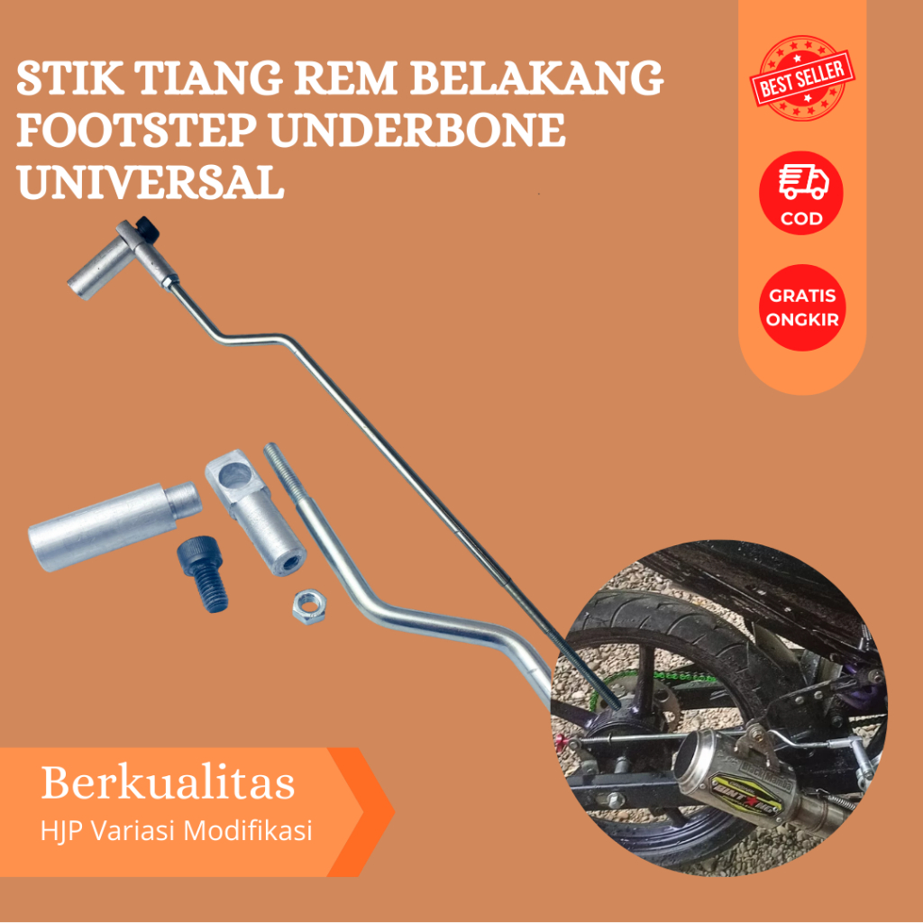 Jual Stik Tiang Rem Kawat Lidi Besi Panjang Rem Gagang Rem Step ...