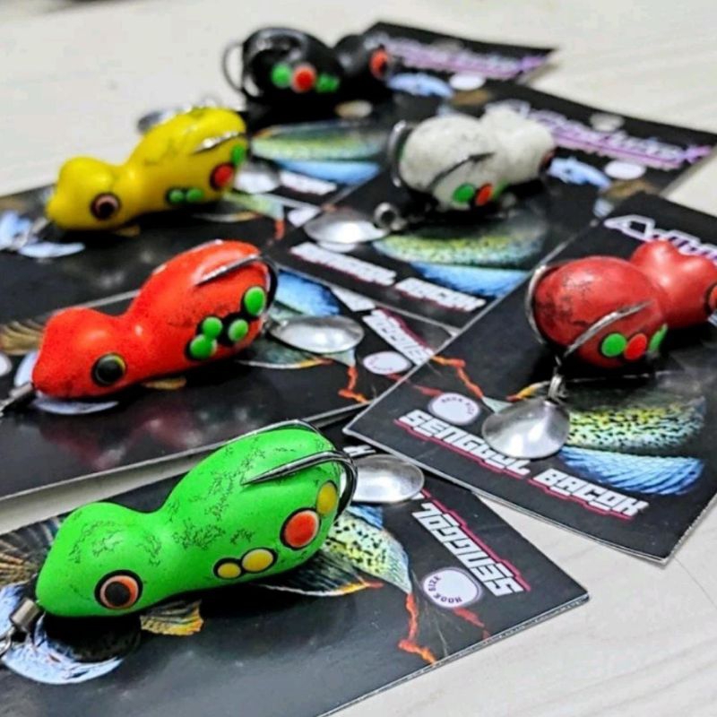 Jual Soft Frog model semut 4 cm 6 gram - umpan casting ikan gabus killer | Shopee Indonesia