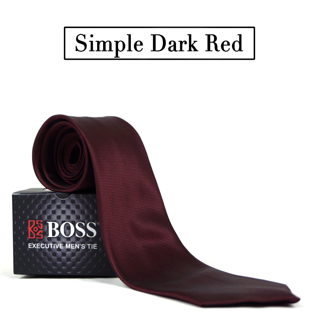 Jual BOSS Dasi Panjang Formal Pria Polos Motif | Shopee Indonesia