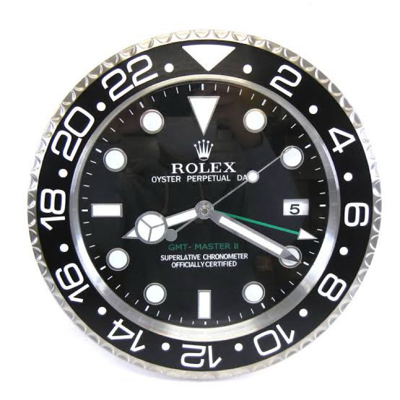 Jual jam dinding rolex GMT master II | Shopee Indonesia