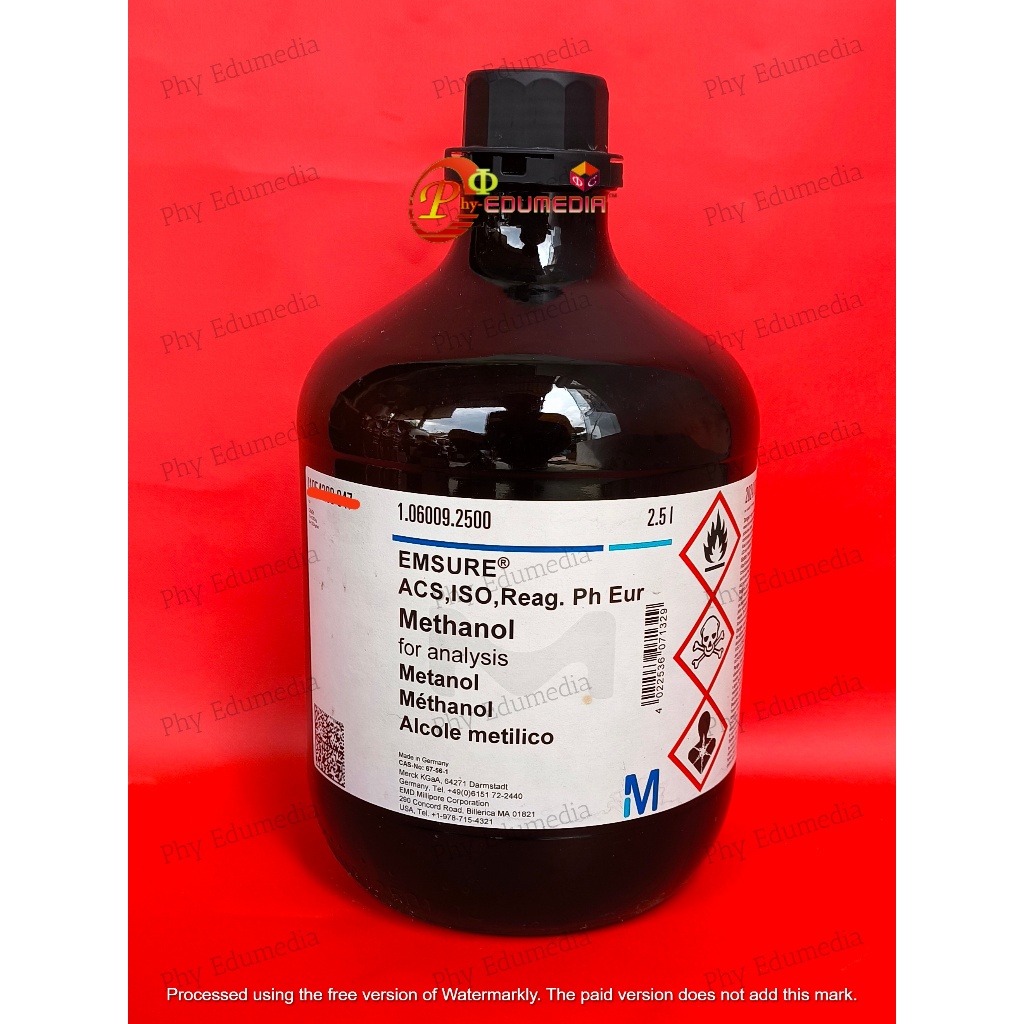 Jual Metanol / CH3OH / Methanol Pro Analysis Merck 1000ml 1 Liter ...
