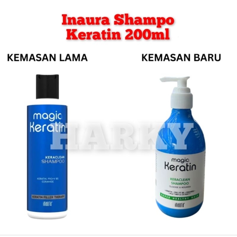 Jual INAURA MAGIA KERATIN KERACLEAN SHAMPOO 200ML Magic Inaura Shampoo ...