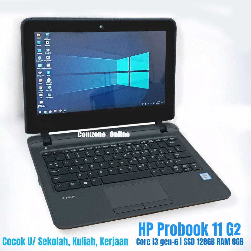 Jual Laptop HP Probook 11 G2 i3 Gen 6 DDR4 8GB SSD 256GB nbhp16 ...