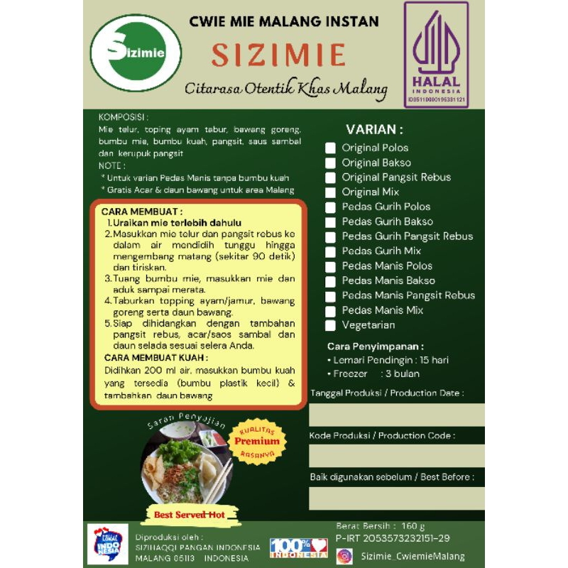 Jual Cwiemie Pedas GURIH Original Sizimie | Cwiemie | Cwie mie | Cwimie ...