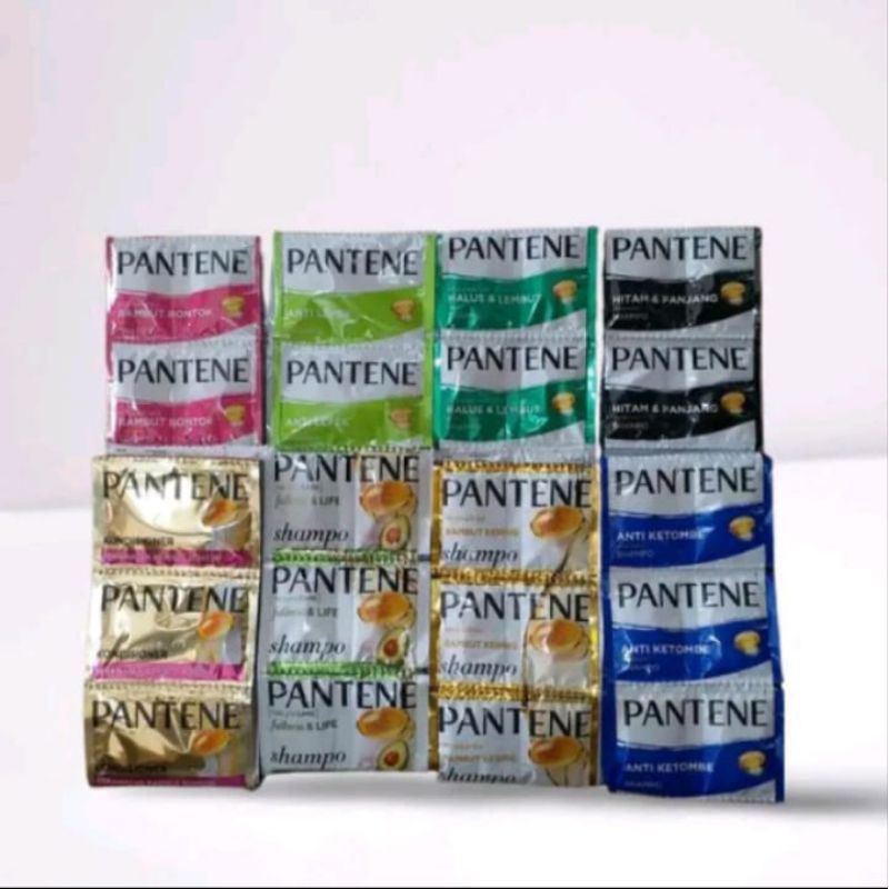 Jual Shampoo Pantene Sachet (1 renteng 12 pcs) | Shopee Indonesia