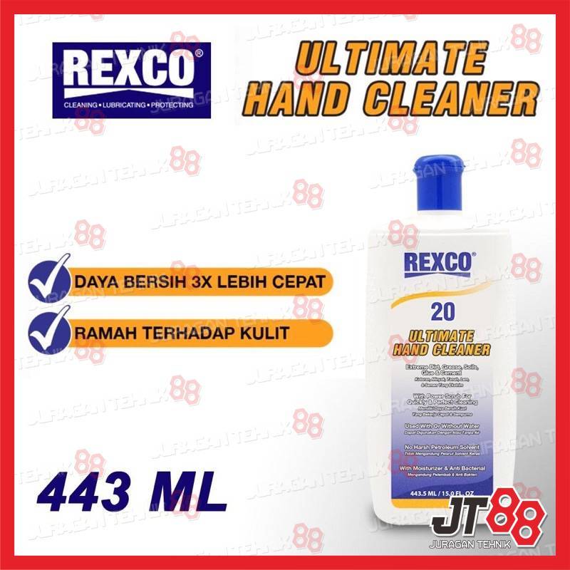 Jual Rexco 20 Ultimate Hand Cleaner - 443 ml | Shopee Indonesia