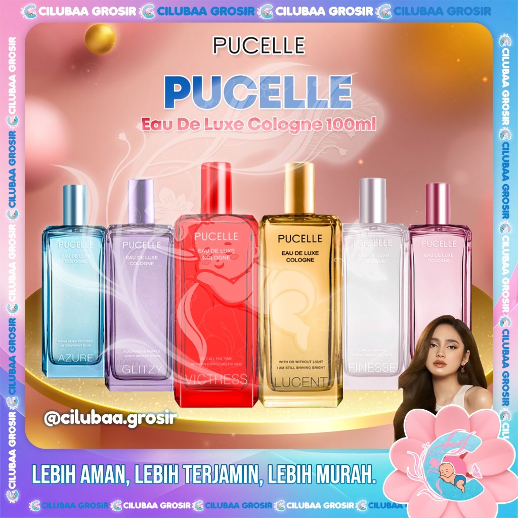Jual Pucelle Eau De Luxe Cologne 100mL || Body Spray Minyak Wangi ...