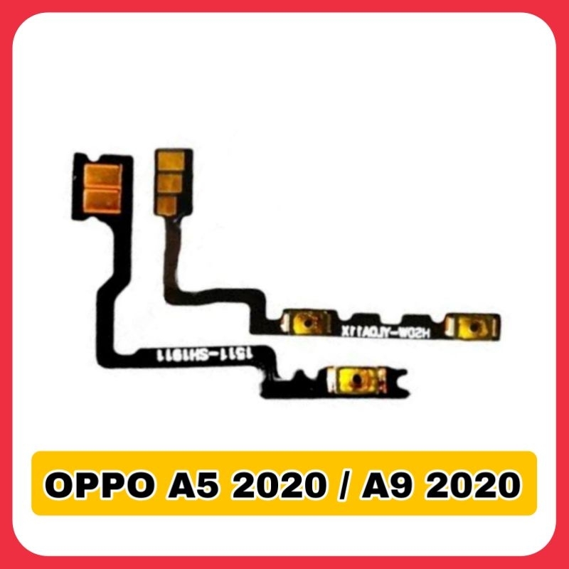 Jual Flex Flexible Oppo A5 2020 / A9 2020 power on off Volume | Shopee Indonesia