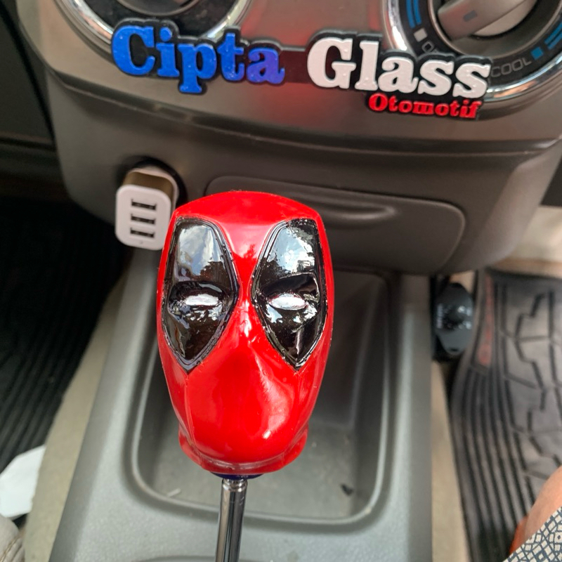Jual Shift Knob Mobil Karakter DEADPOOL Tongkat Persneling / Tuas Gigi ...