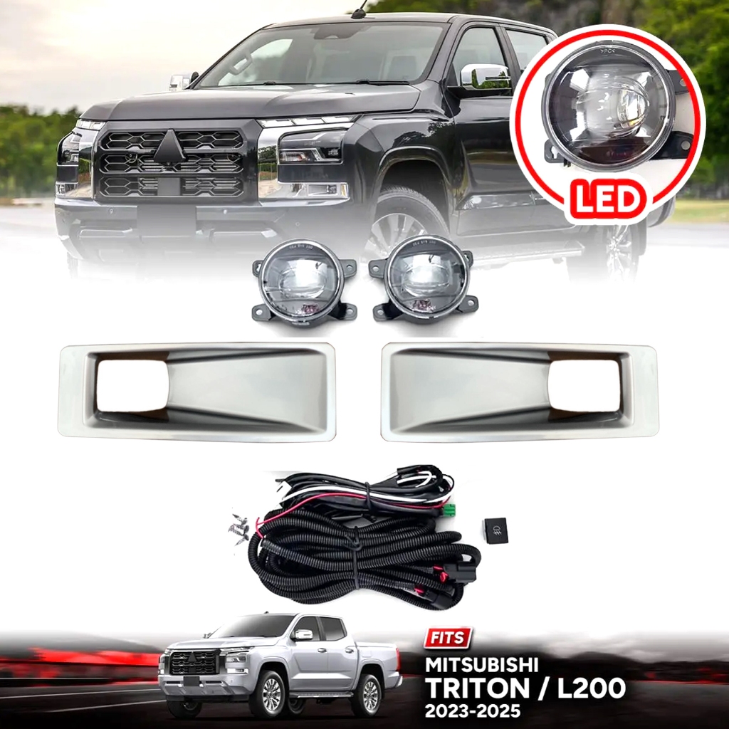 Jual Fog Lamp Mitsubishi Triton L200 Double Cabin 2024-2026 LED ...