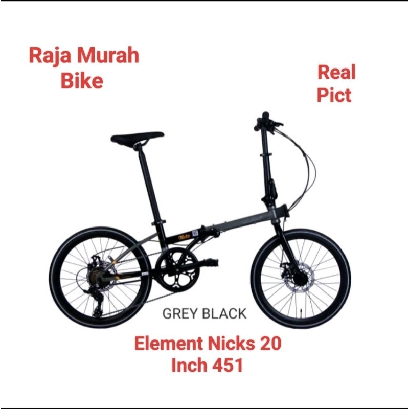Jual Sepeda Lipat Element Nicks 8sp 20 Inch Sepeda Lipat 20 Inch ...