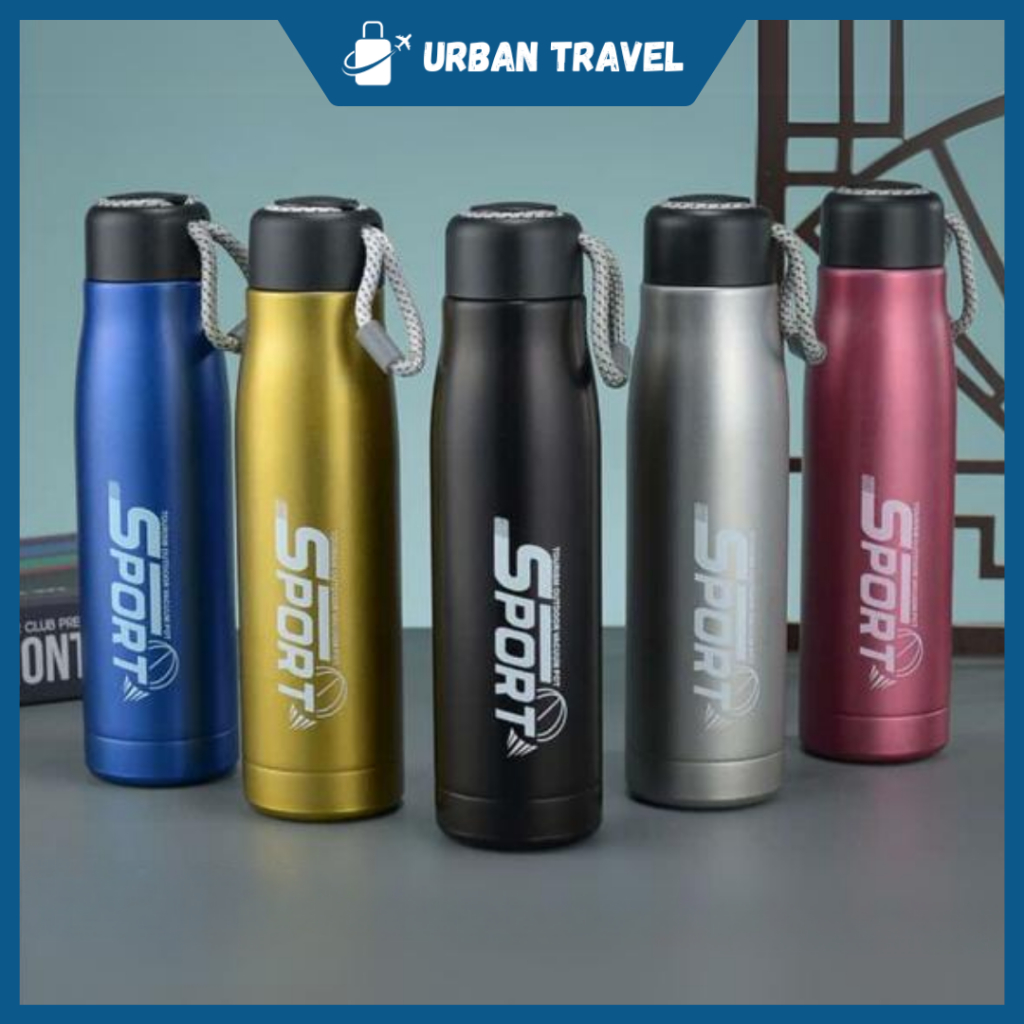 Jual Termos Tumbler Sport 500ml Botol Minum Stainless Steel Tahan Panas ...