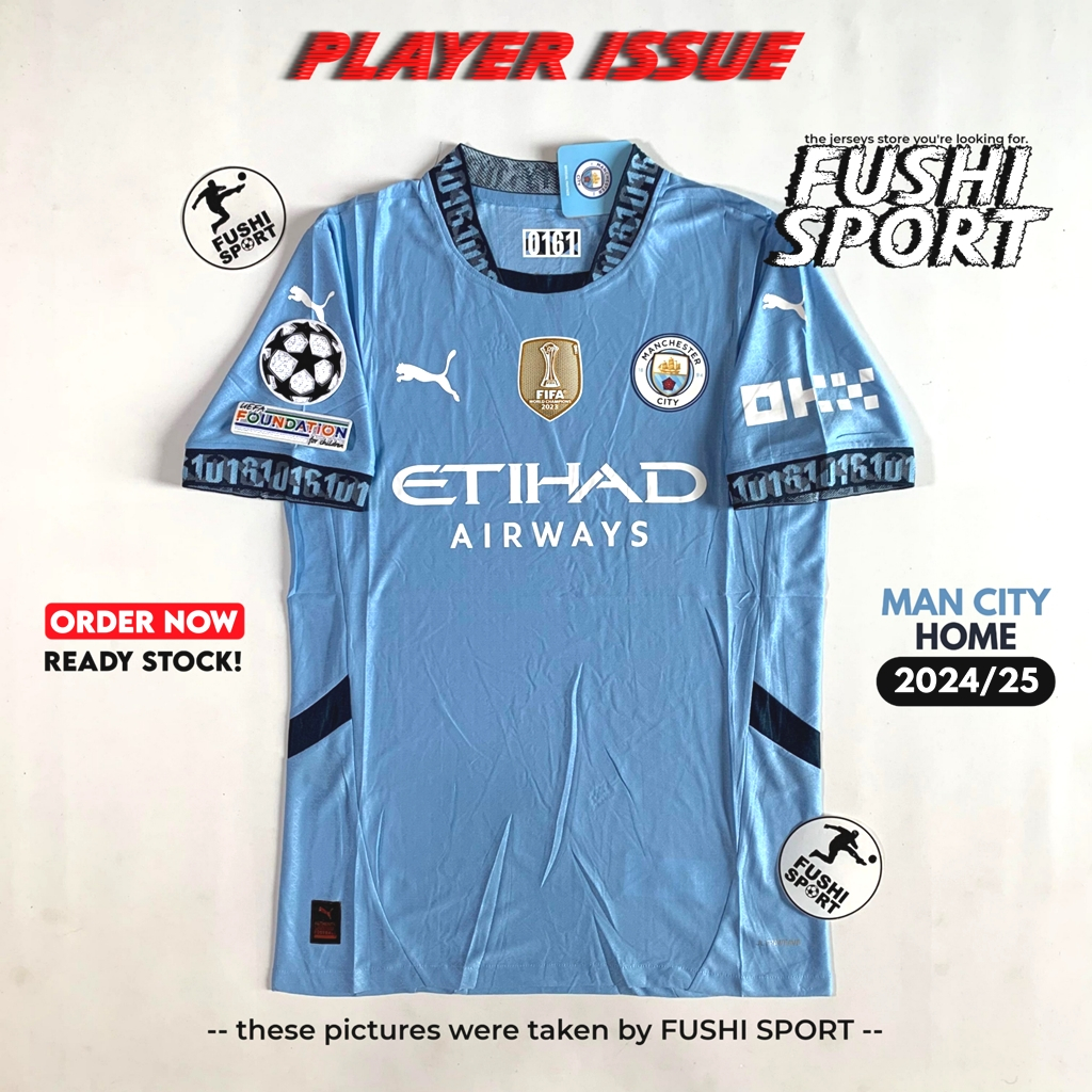 Jual Player Issue Jersey Baju Bola City Home 2024 2025 New Drifit Adv
