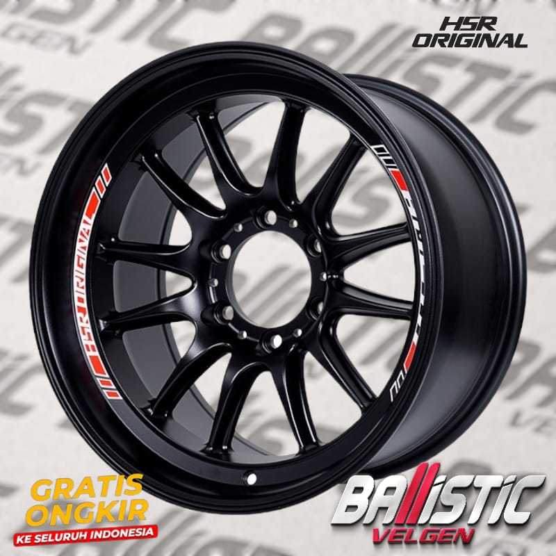 Jual Velg Semi Offroad HSR Ring 18 Lubang Baut 6 Velg Racing Mobil ...