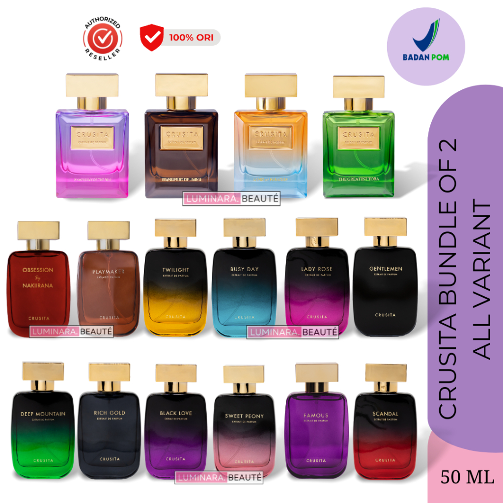Jual Crusita Perfume All Variant Heroic Power Stronger Scandal Famous ...