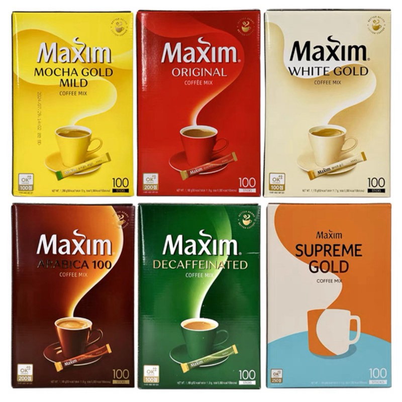 Jual Kopi Maxim Korea / Coffee Maxim Korea 1 Sachet | Shopee Indonesia