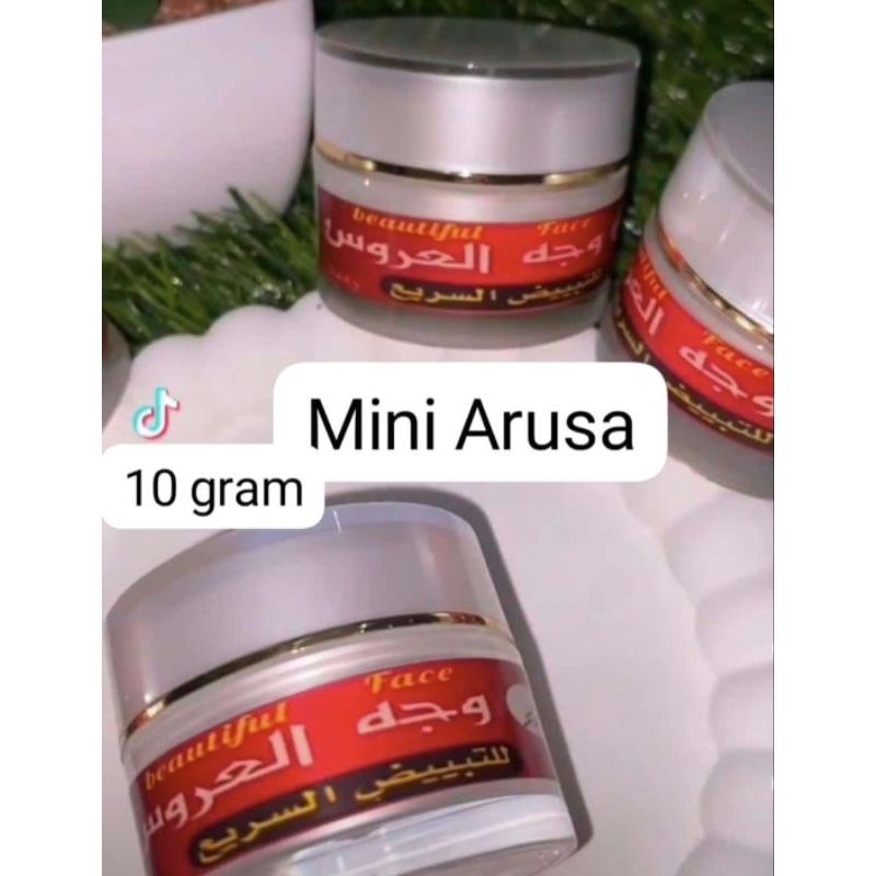 Jual Arusa Cream Tarim - Whitening & Moisturizer Arab -Travel Size ...
