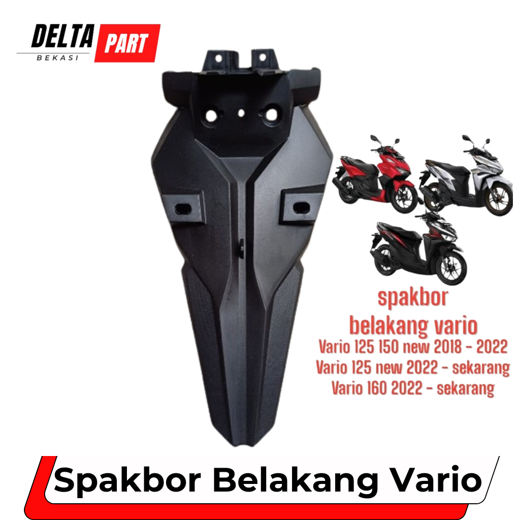 Jual Spakbor belakang vario 125 150 led esp new k59j k60r original 2018 ...