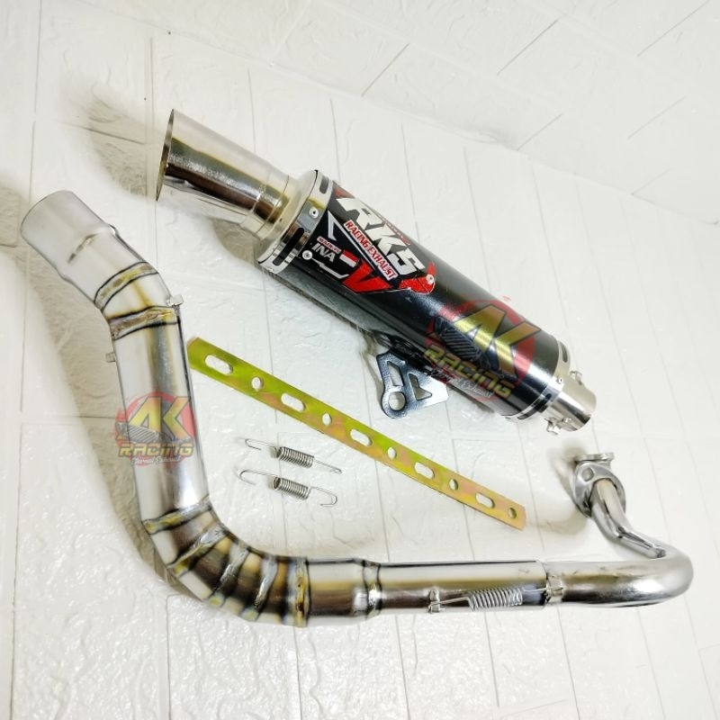 Jual Knalpot Samlong RKS In 38 Model Cobra Fullsistem Beat Vario Scoopy ...