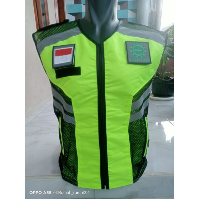 Jual Rompi safety Rompi K3 kerja lapangan | Shopee Indonesia