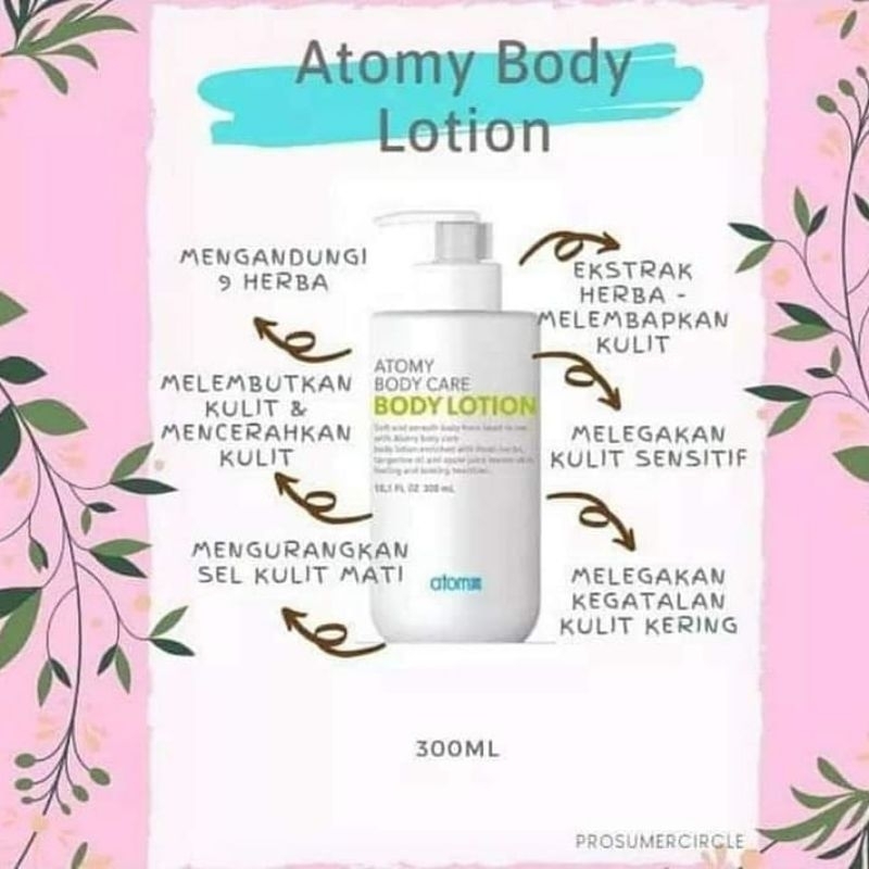 Jual ATOMY LOTION TUBUH ORIGINAL 100% | Shopee Indonesia