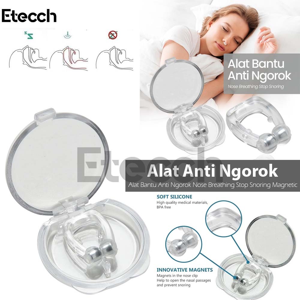 Jual Alat Bantu Anti Ngorok Nose Breathing Stop Snoring Magnetic ...