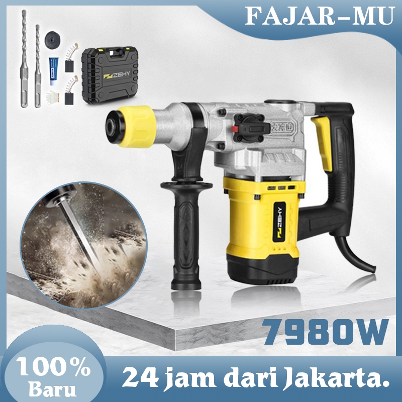 Jual Mesin Bor Rotary Hammer Mesin Bor Bobok Beton Rotary Bolak Alat ...