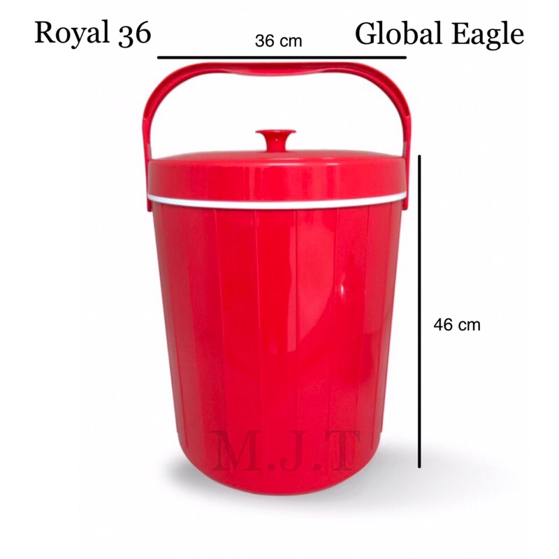 Jual Termos Nasi Rice Bucket 38 Liter Global Eagle Termos Es Batu Tahan ...