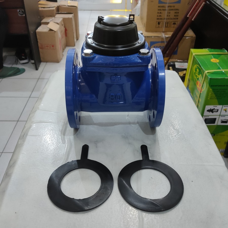 Jual Water Meter 3 Inch WNH Meteran Air Flow Meter Meteran Air WNH 3 ...