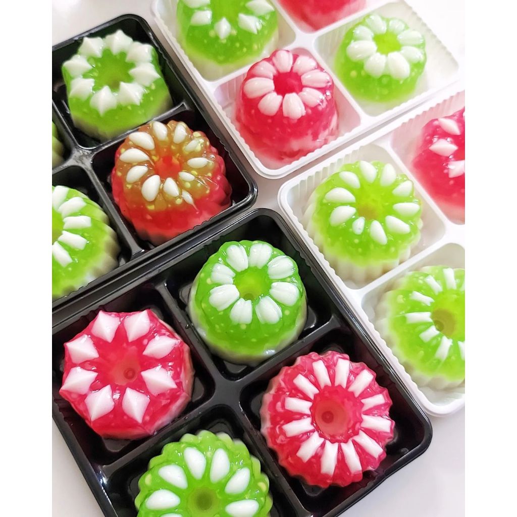 Jual Cetakan Puding Mini 9pcs MIX | Cetakan Kue Kukus Cetakan Jelly ...