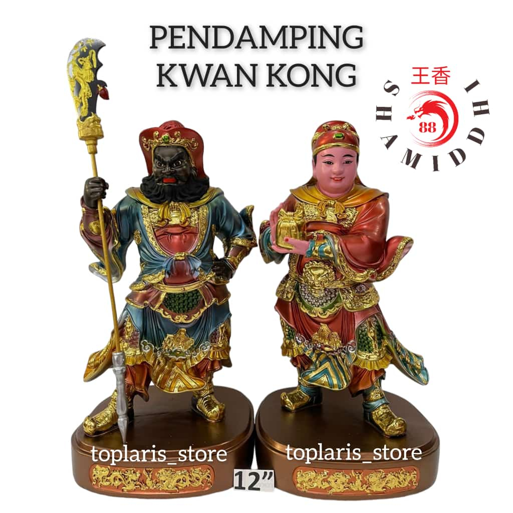 Jual Patung Pengawal Kwan Kong 12in Fiber TPO | Shopee Indonesia