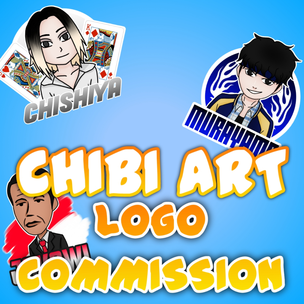 Jual Chibi art - Jasa gambar chibi murah - Logo chibi art/Ilustrasi ...