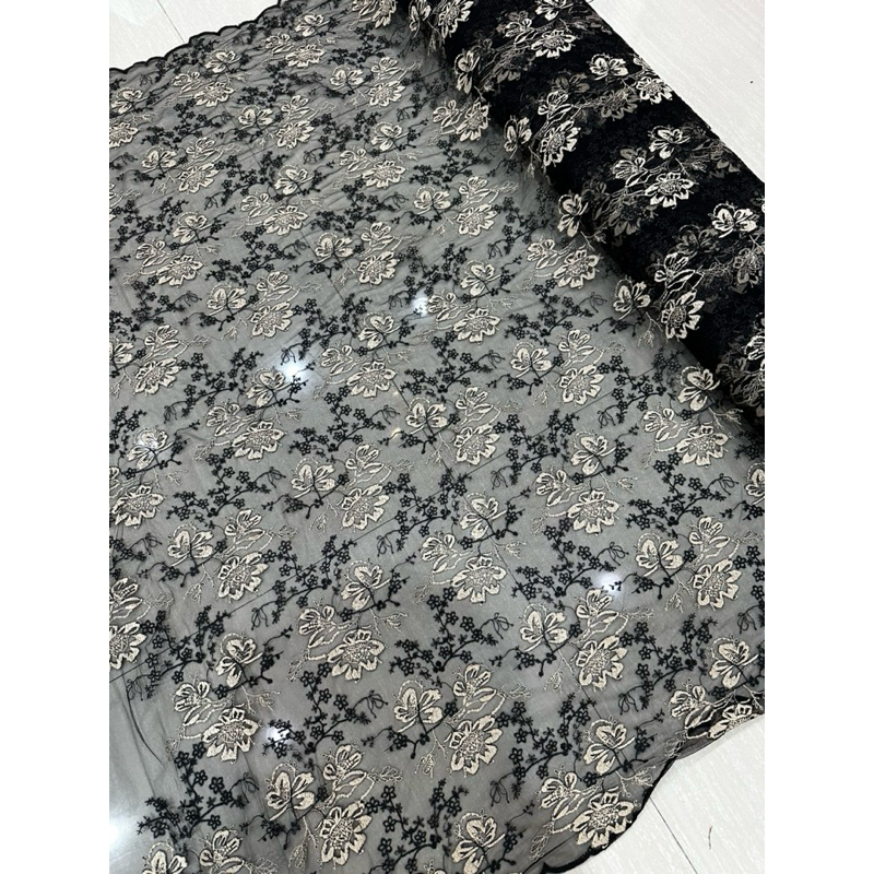 Jual Tulle Bordir Motif Two tone FA 2 Series | Shopee Indonesia