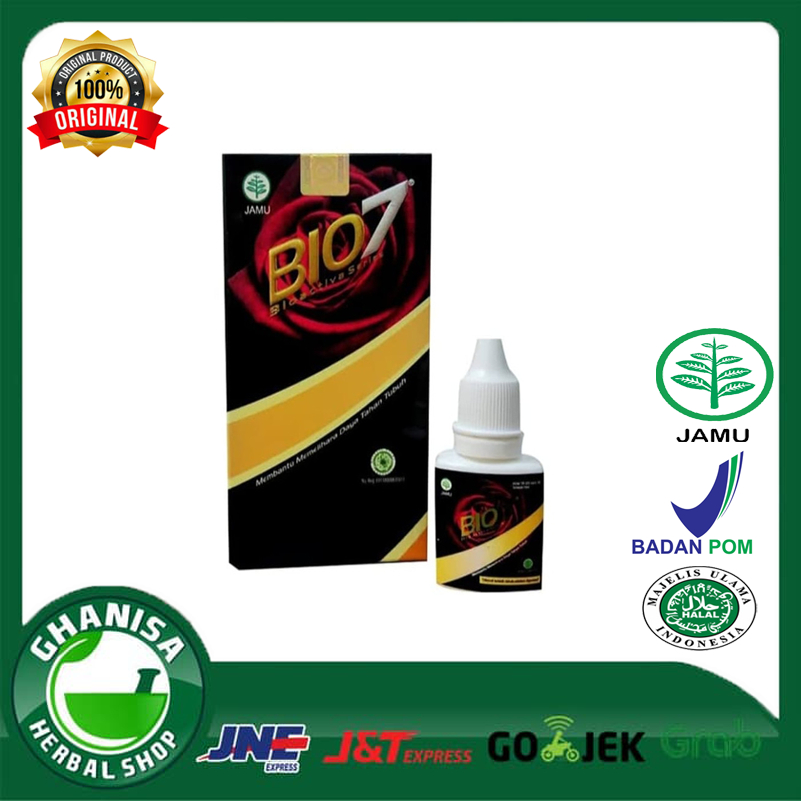 Jual BIO SEVEN| BIO 7 JAMU TETES HERBAL SEHAT ORIGINAL 15ML 100 PERSEN ...
