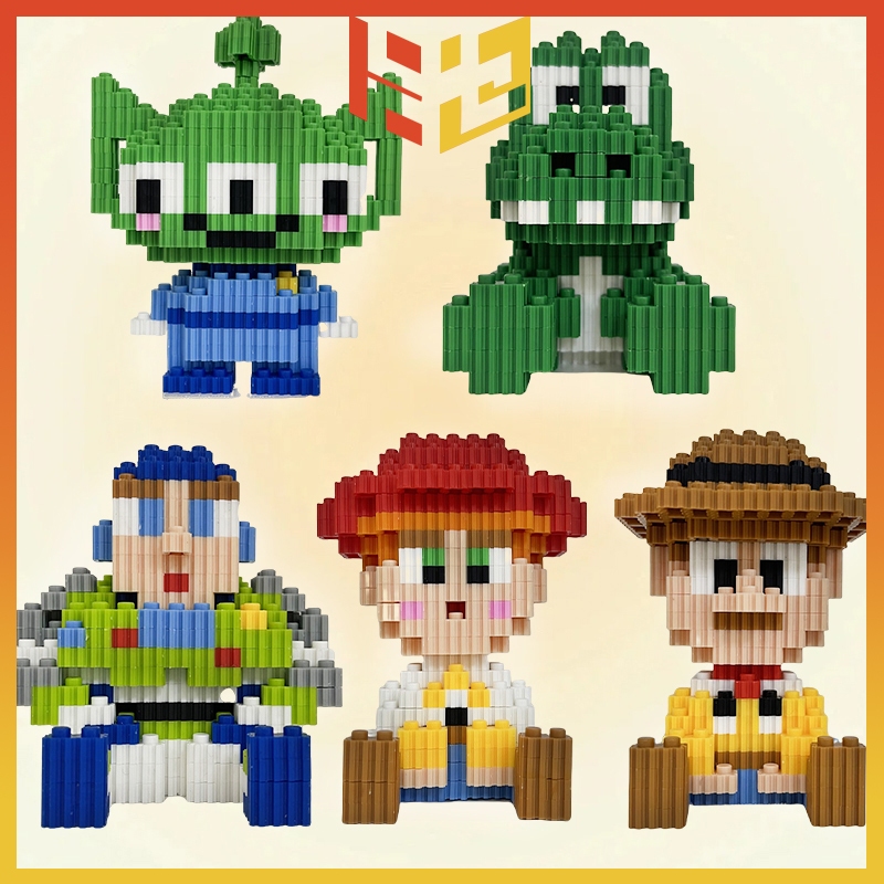 Jual Toy Story Building Blok Nano Mini Blocks Buzz Lightyear DIY Blocks ...