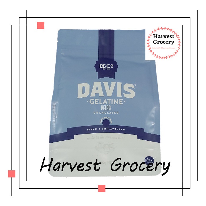 Jual Gelatine Davis 500 Gram | Shopee Indonesia