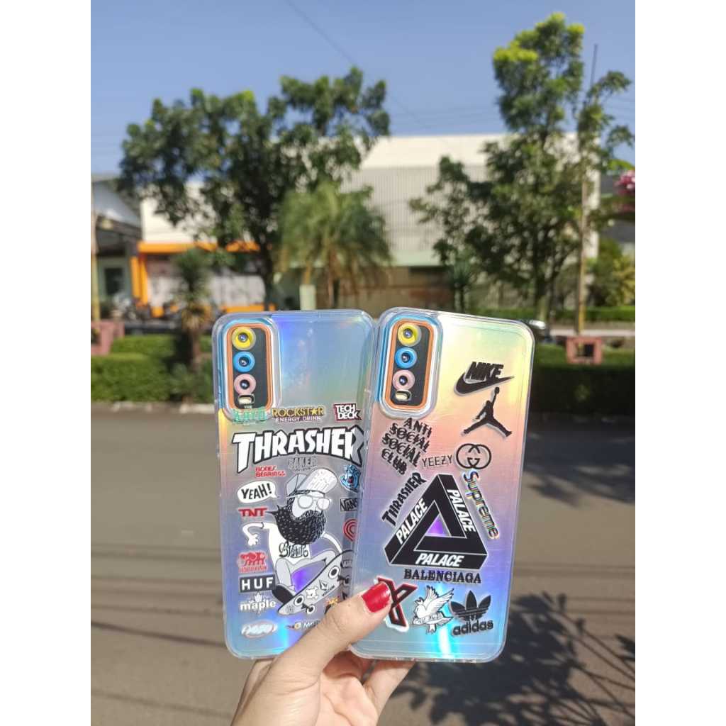 Jual Case HOLOGRAM Fashion BRAND REDMI NOTE 13 4G A1 A2 Casing Hologram ...
