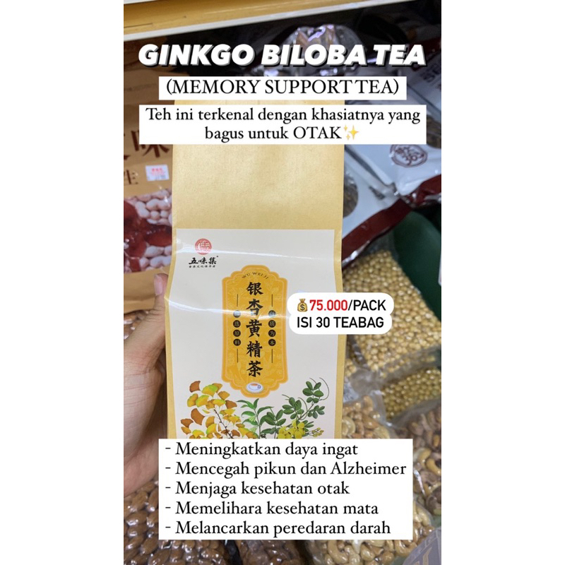 Jual GINKGO BILOBA TEA (PO PENANG) | Shopee Indonesia