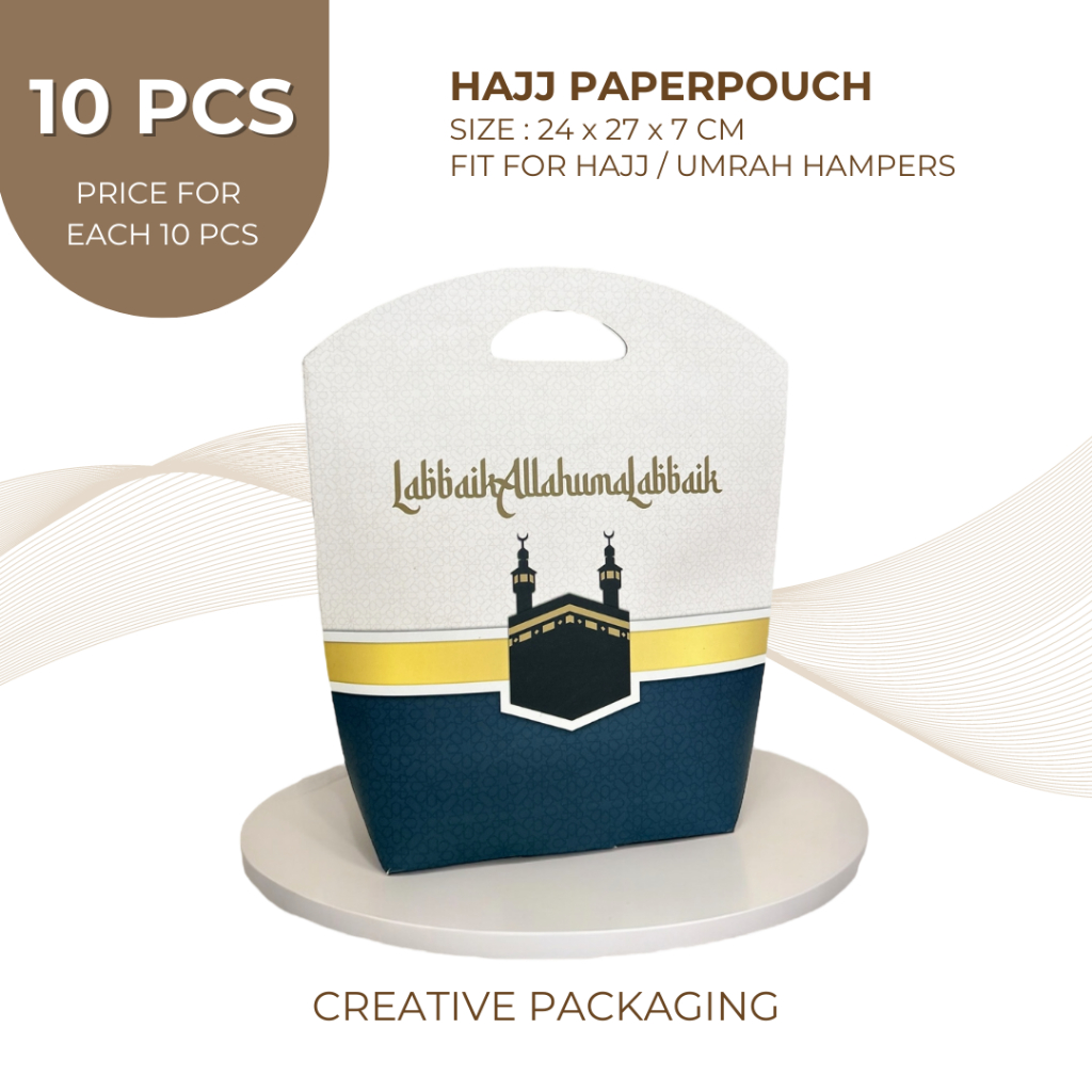 Jual Creative Packaging - [10 pcs] Hajj paperpouch / Idul Adha box ...