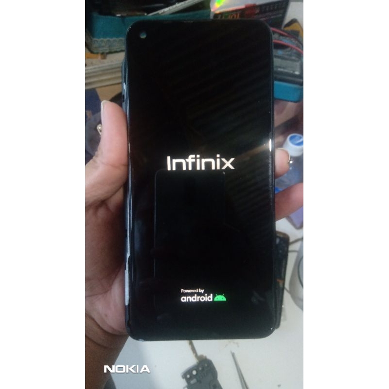 Jual LCD infinix note 7 original 100%layak pakai fungsi 100% minus ...
